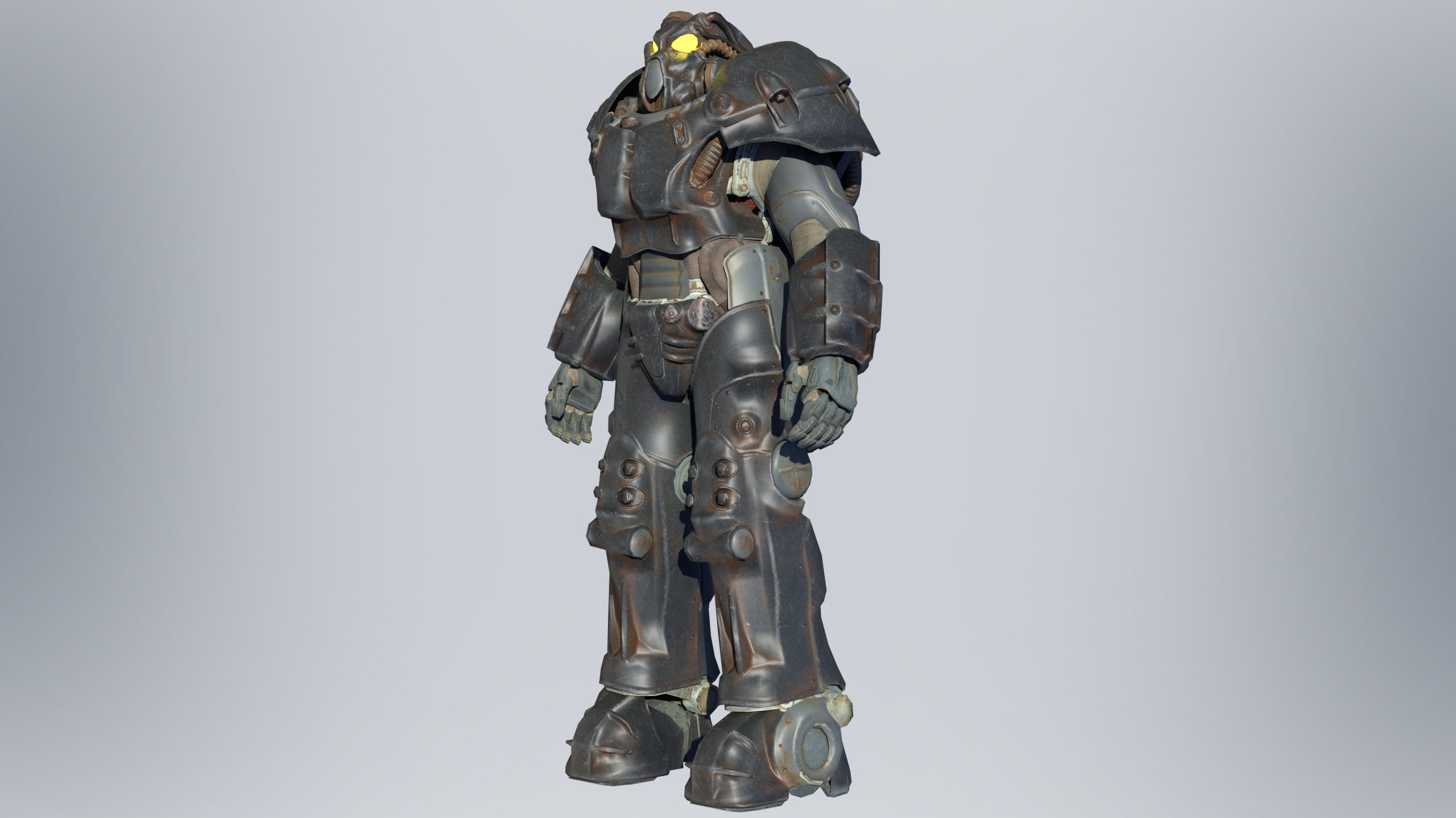 Fallout 4 X-01 Enclave Power Armor Full Body Wearable Armor and Helmet ...