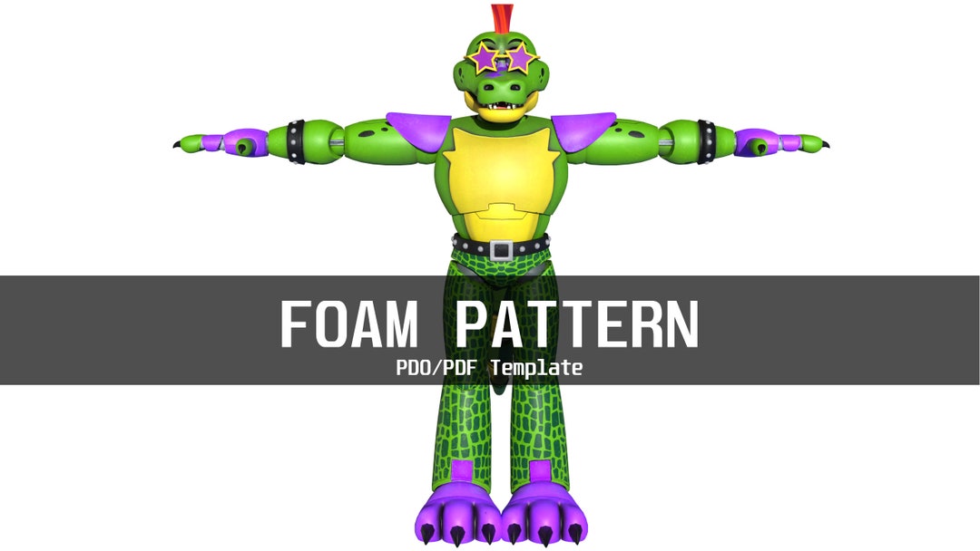 Gator Security Break Furry Wearable Armor and Helmet Mask Template for ...