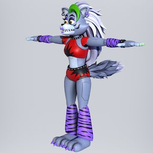 Roxanne Security Break Furry Wearable Helmet Mask Head Custom Roxanne ...