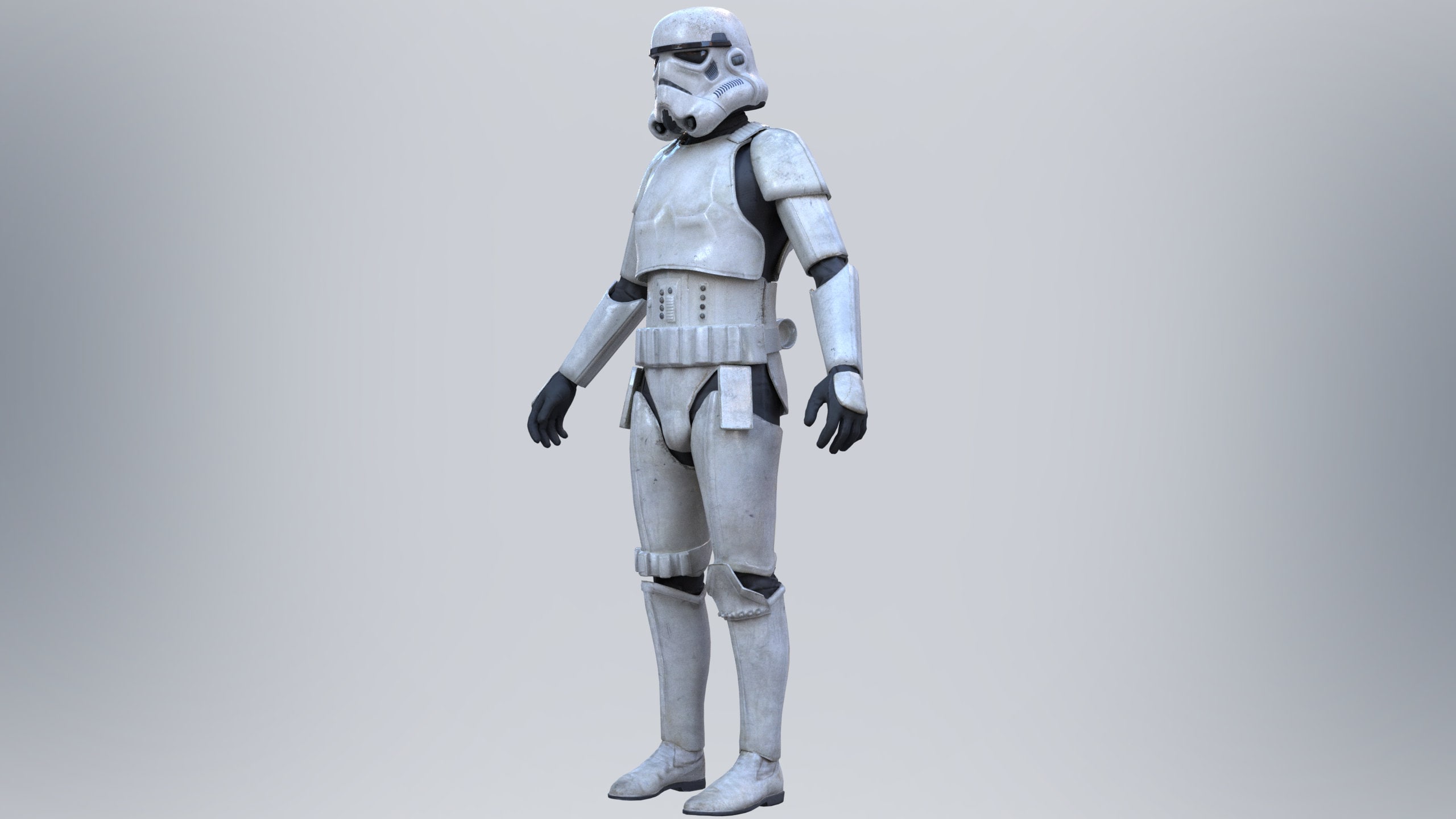Stormtrooper Accurate Imperial Full Body Wearable Armor and Helmet STL ...