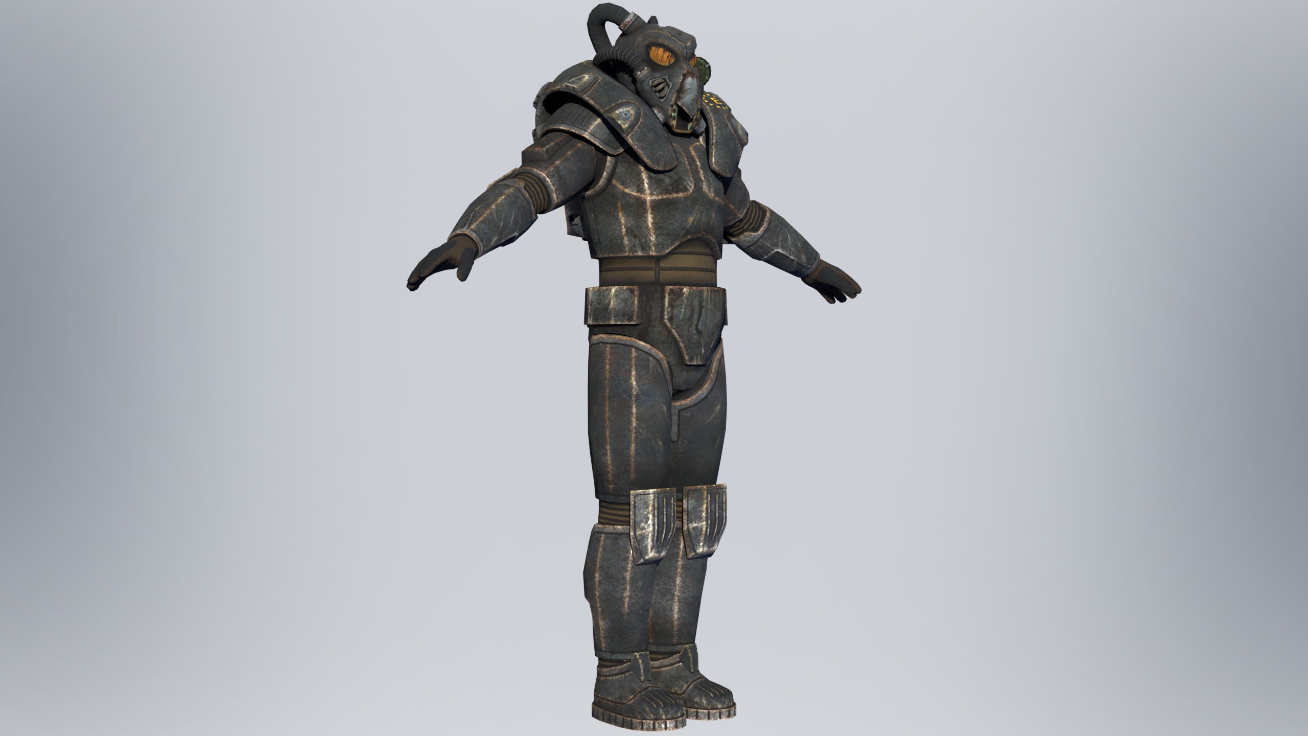 Fallout Newvgas Remnant Eclave Power Armor Full Body Wearable Armor and ...