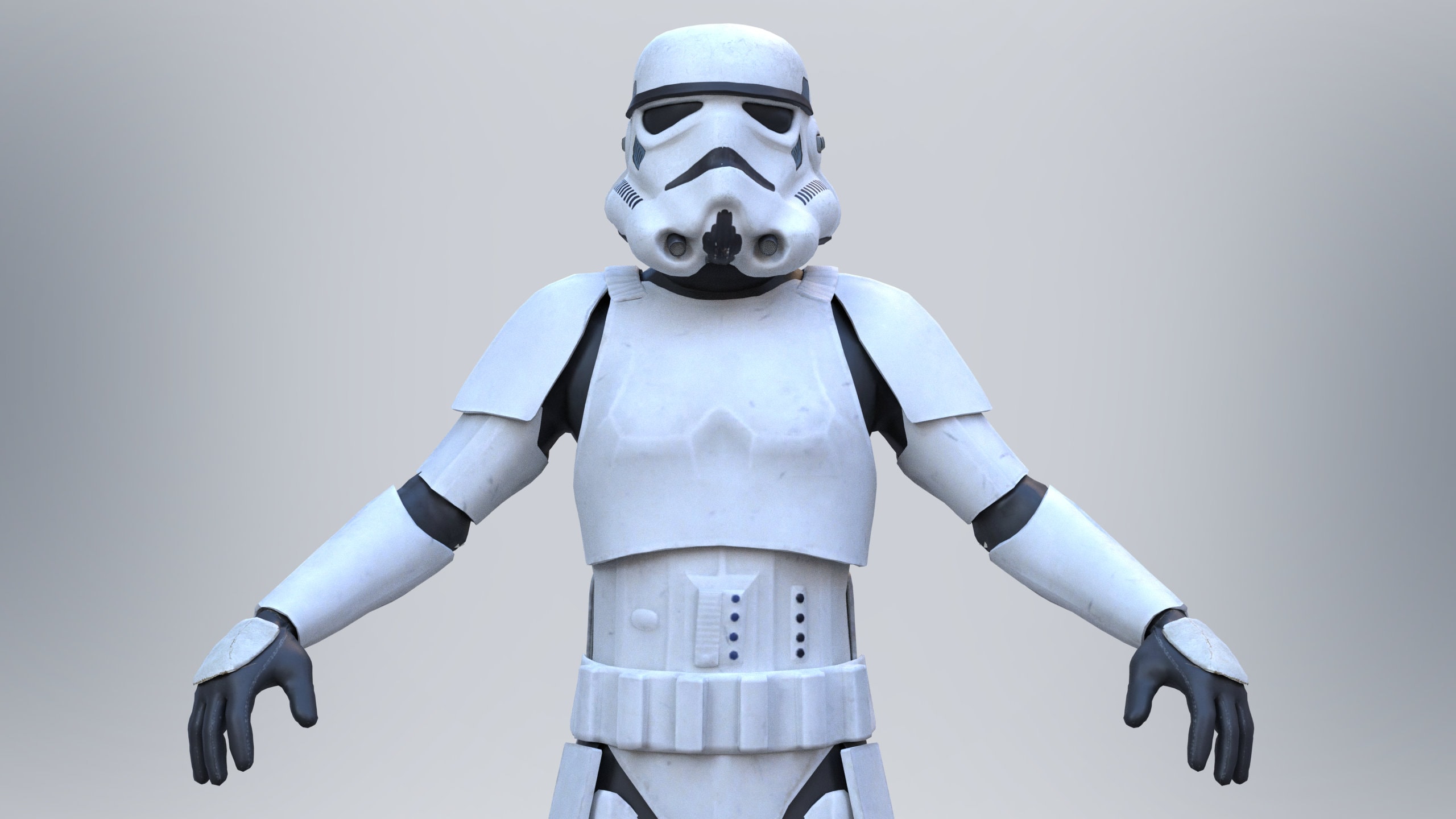 Stormtrooper Imperial Full Body Wearable Armor and Helmet STL Files 3D ...