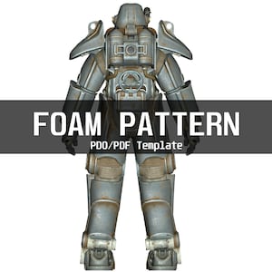 Fallout 4 T-45 Power Armor and Helmet Template for EVA Foam (pdo/pdf ...