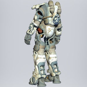 Fallout Power Frame Armor Full Body Wearable Armor 3D Model STL Files ...