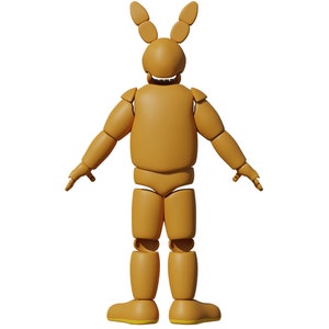 FNAF Spring Bonnie Movie Version Wearable Helmet Mask Template for EVA ...