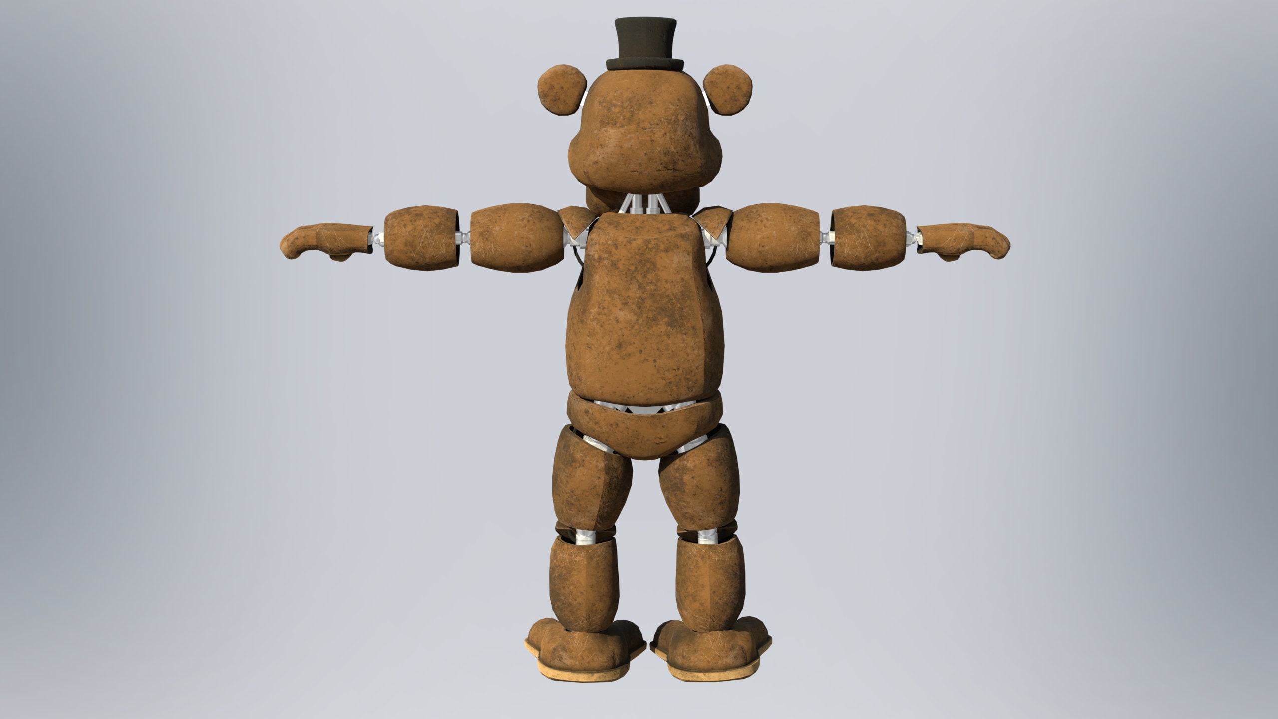 Freddy 1 Furry Wearable Armor and Helmet Mask Custom Full Body Freddy ...
