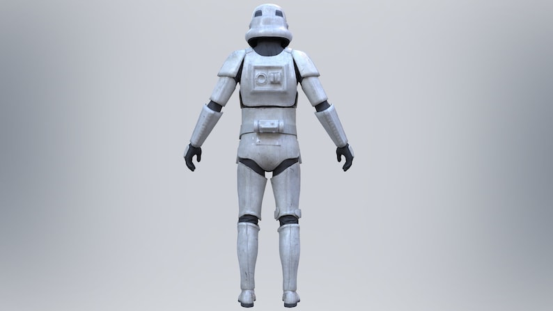 Stormtrooper Accurate Imperial Full Body Wearable Armor and Helmet STL ...