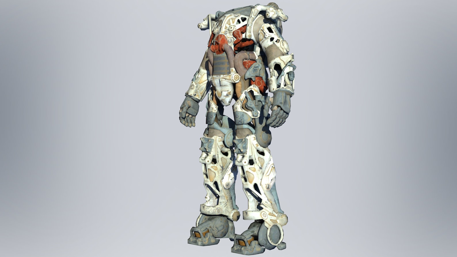 Fallout Power Frame Armor Full Body Wearable Armor 3D Model STL Files ...