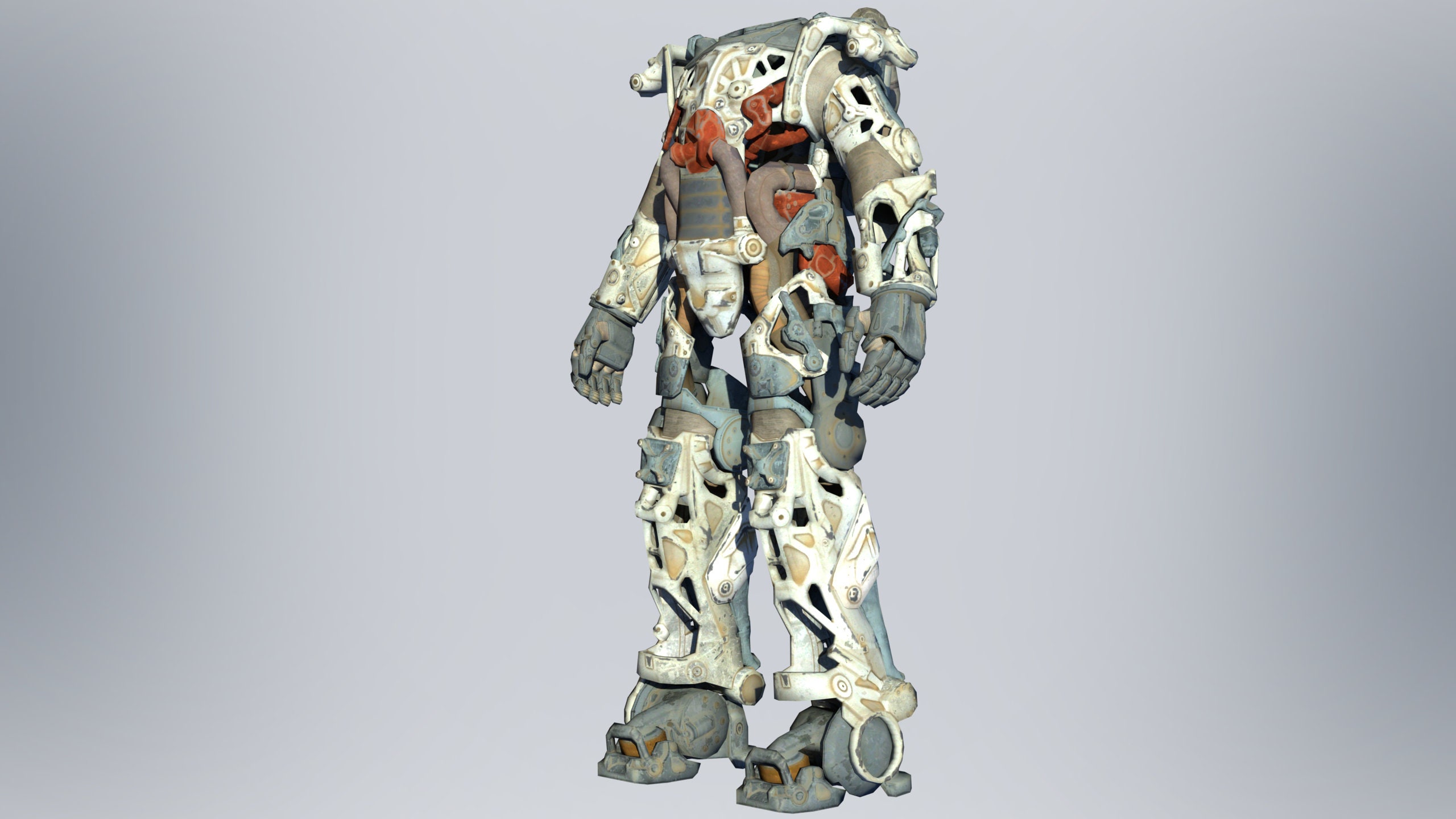 Fallout Power Frame Armor Full Body Wearable Armor 3D Model STL Files ...