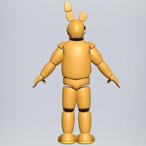 FNAF Spring Bonnie Withered Movie Version Full Body Wearable Armor and ...