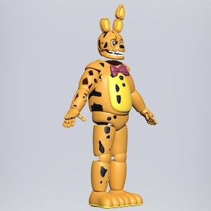 FNAF Spring Bonnie Withered Movie Version Full Body Wearable Armor and ...