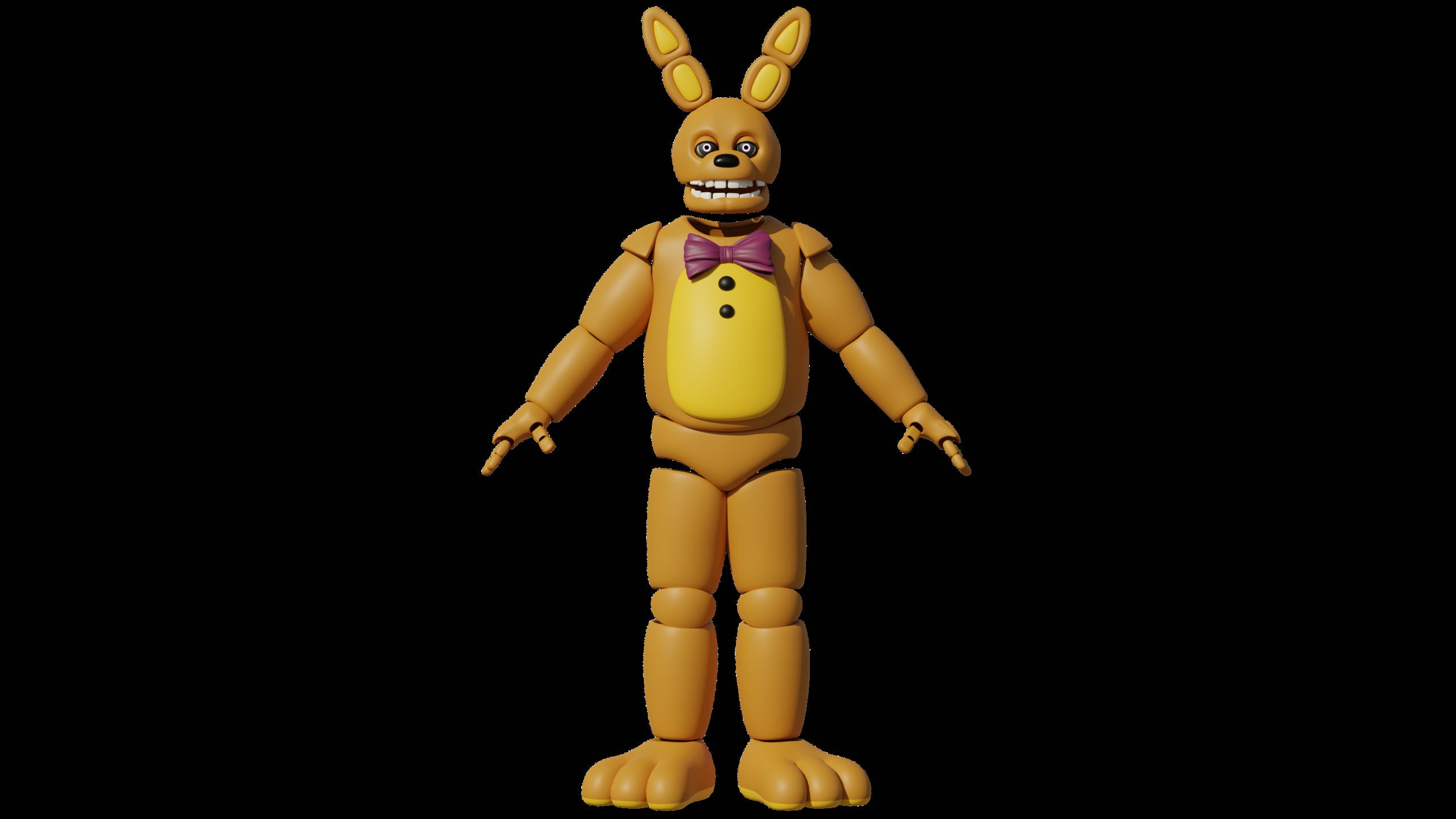 FNAF Spring Bonnie Movie Version Full Body Wearable Armor and Head Fnaf ...