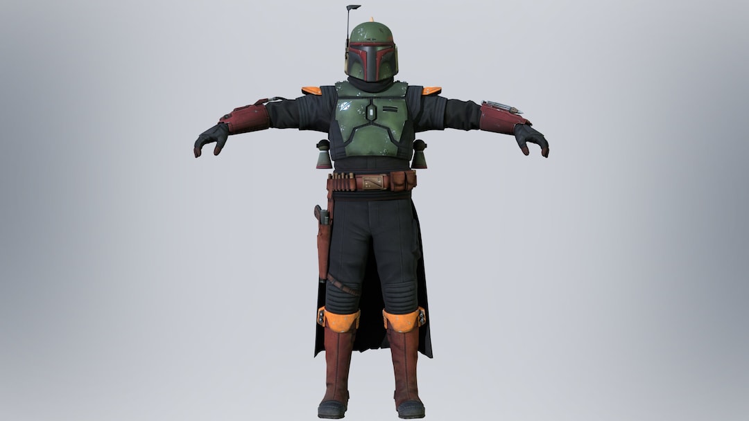 Boba Fett the Book of Boba Fett Accurate Full Body Wearable Armor and ...
