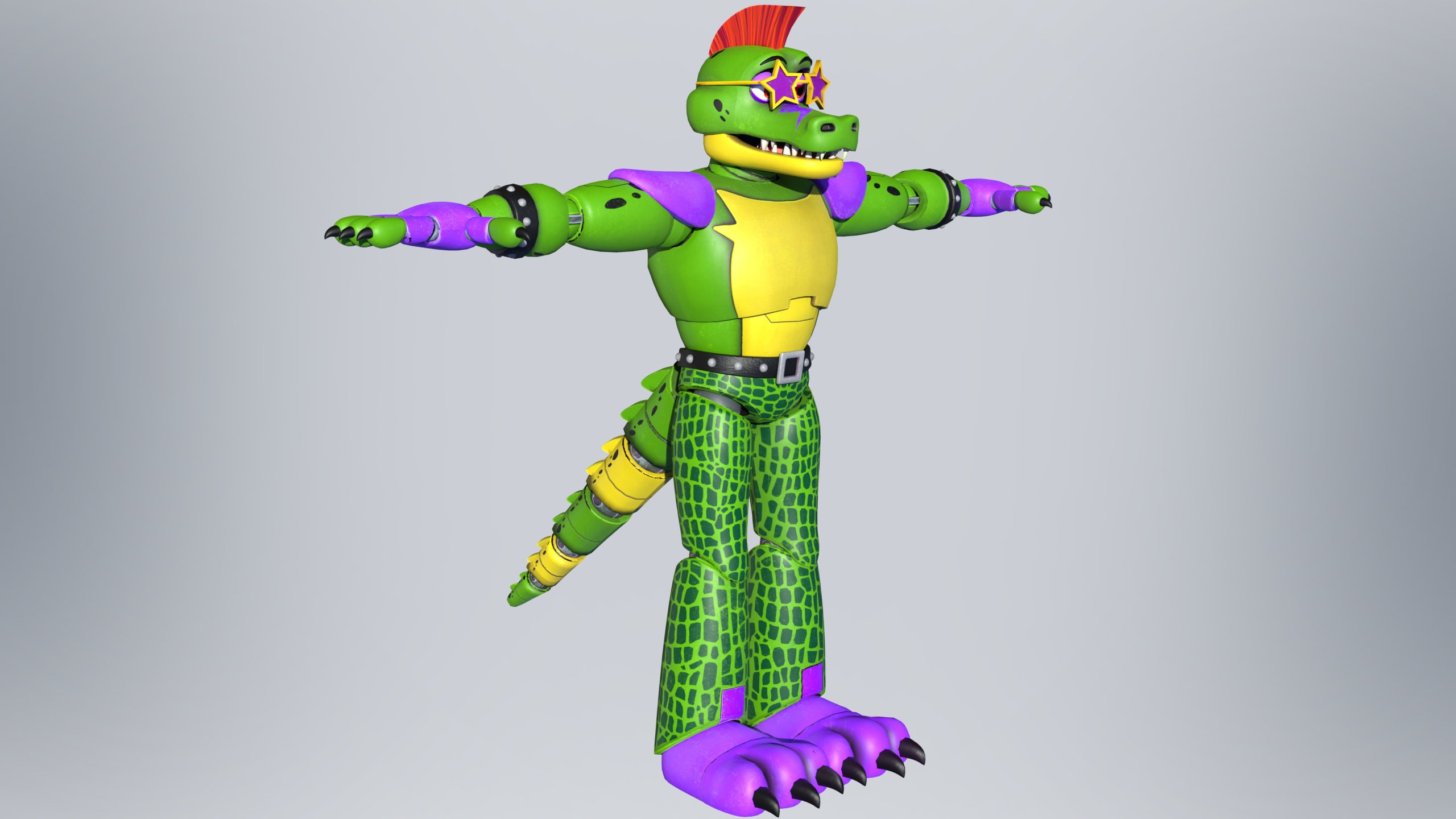 Gator Security Break Furry Wearable Helmet Mask Head Custom Gator Furry ...