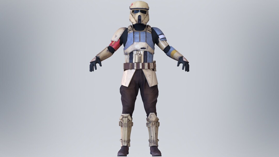 Rogue One Shoretrooper Accurate Full Body Wearable Armor and Helmet STL ...
