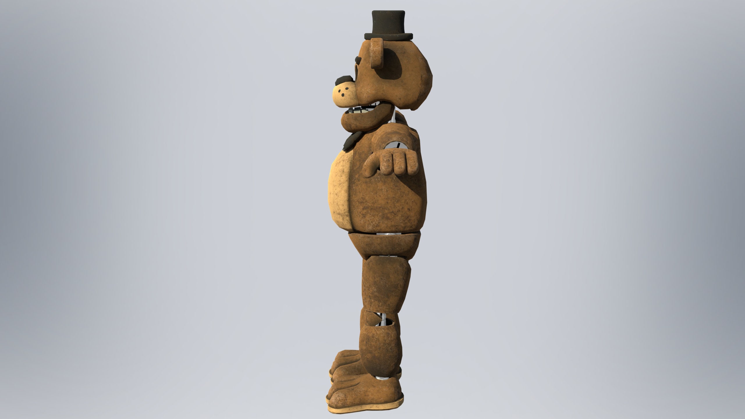 Freddy 1 Furry Wearable Armor and Helmet Mask Custom Full Body Freddy ...