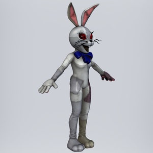 Vanny Furry Wearable Helmet Mask Head Custom Vanny Furry STL Files 3D ...