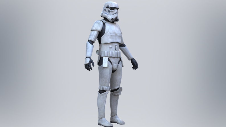 Stormtrooper Accurate Imperial Helmet STL Files 3D Model STL - Etsy