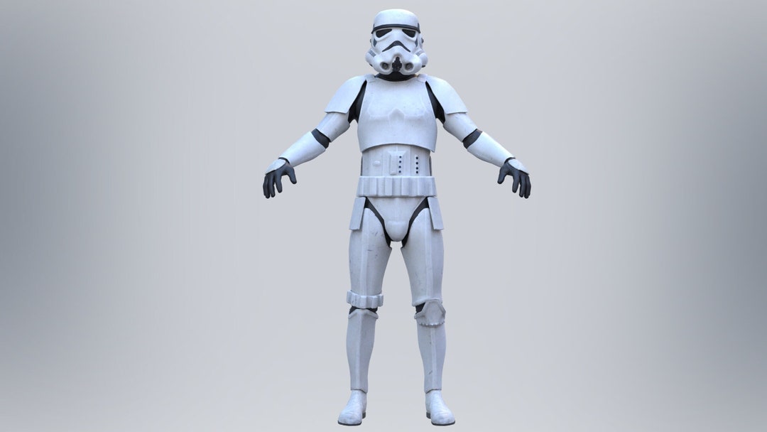 Stormtrooper Imperial Full Body Wearable Armor and Helmet STL Files 3D ...