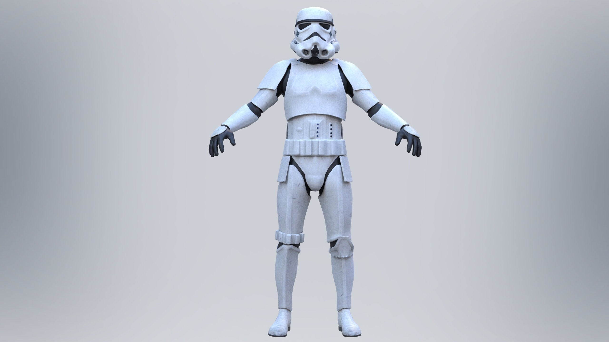 Stormtrooper Imperial Full Body Wearable Armor and Helmet STL Files 3D ...