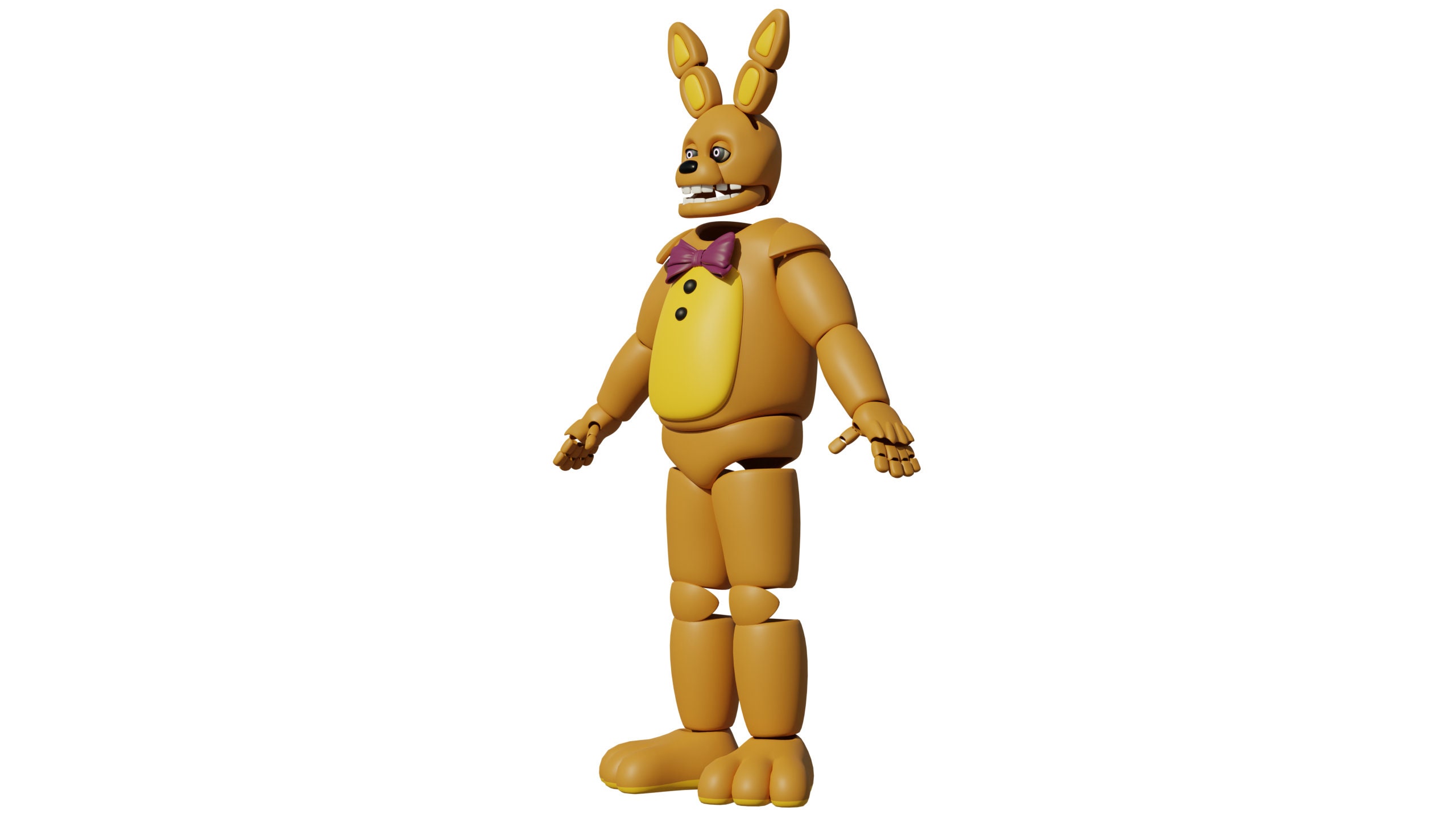 FNAF Spring Bonnie Movie Version Wearable Helmet Mask Template for EVA ...