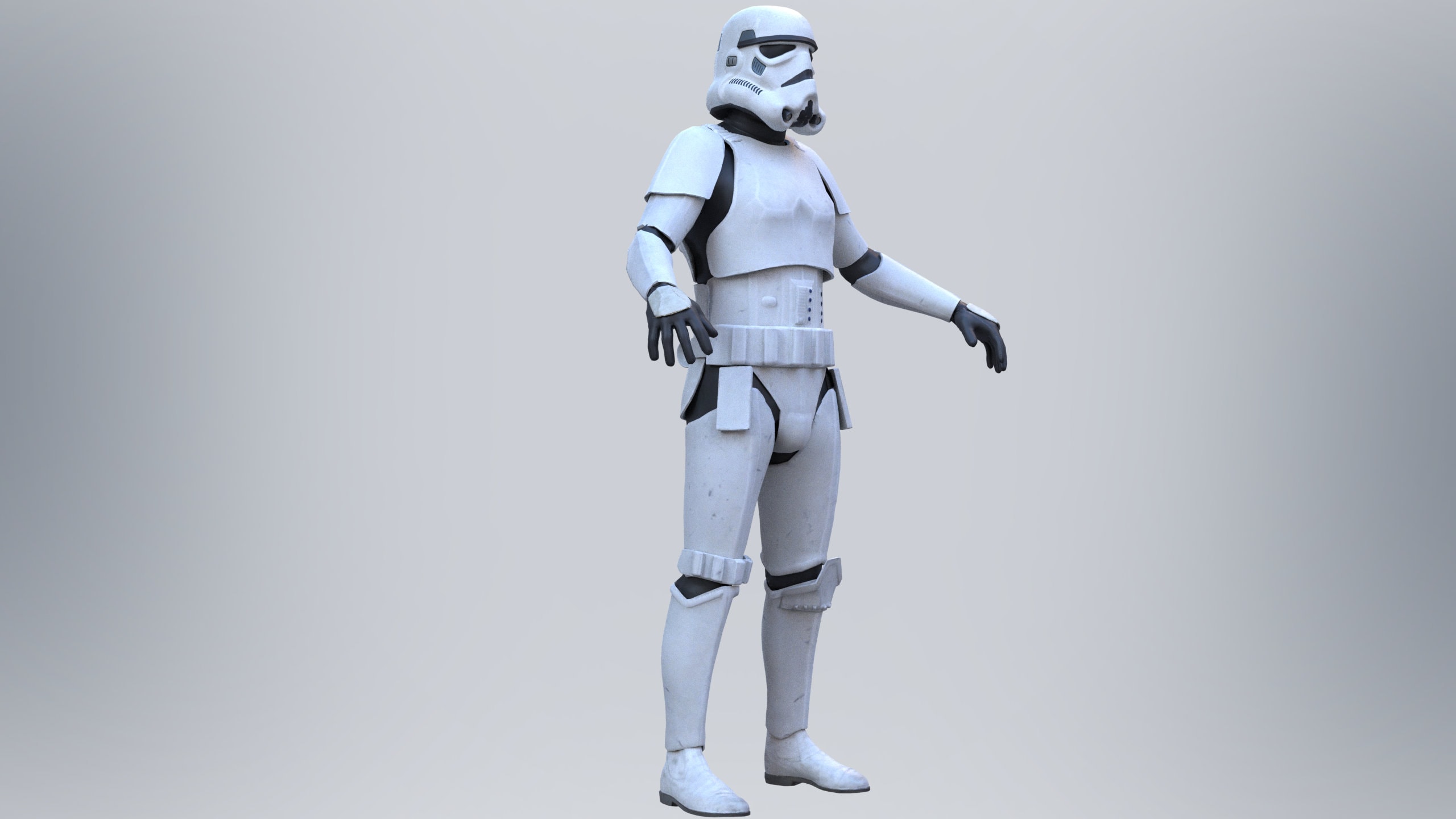Stormtrooper Imperial Full Body Wearable Armor and Helmet STL Files 3D ...