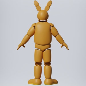 FNAF Spring Bonnie Movie Version Wearable Head Helmet Mask Fnaf ...