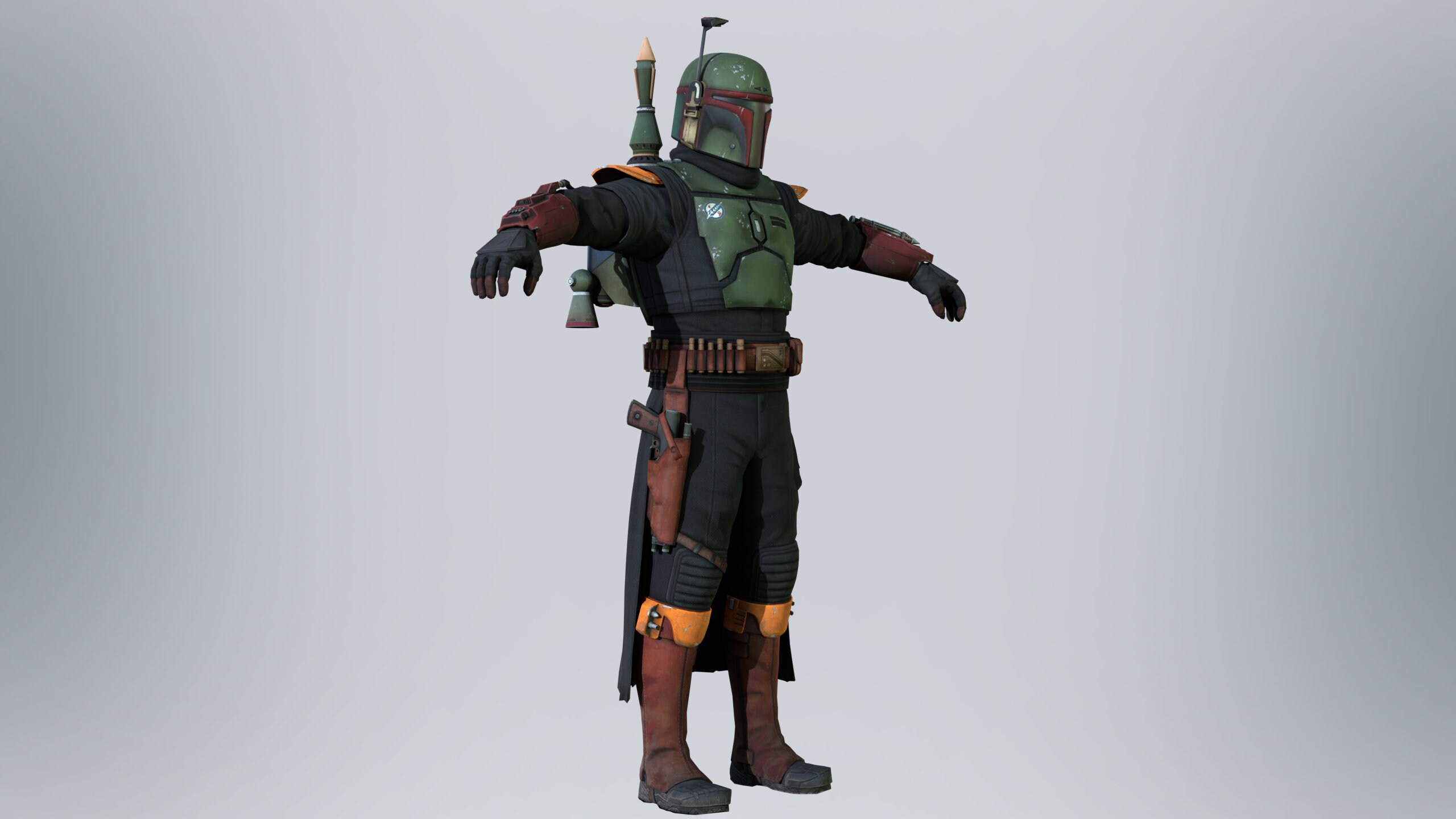 Boba Fett the Book of Boba Fett Accurate Full Body Wearable Armor and ...