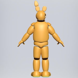 FNAF Spring Bonnie Withered Movie Version Full Body Wearable Armor and ...