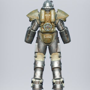 Fallout T-51B Power Armor Full Body Wearable Armor and Helmet and Jet ...