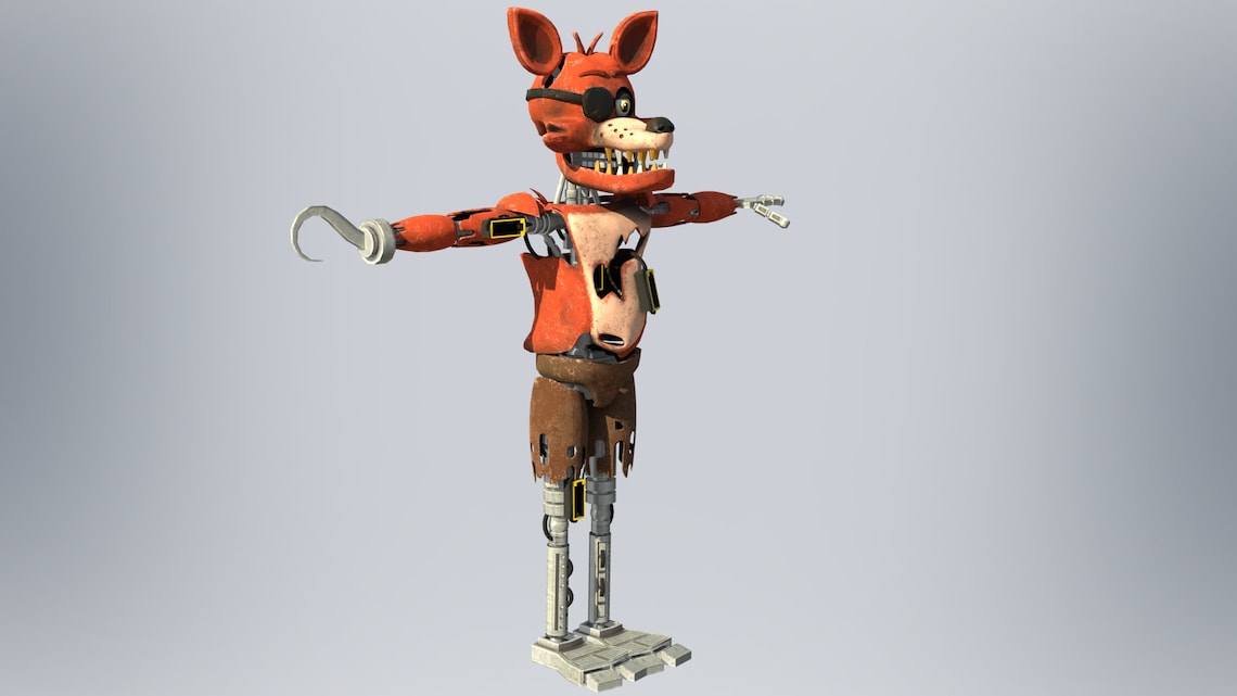 Foxy 1 Furry Wearable Armor and Helmet Mask Custom Full Body Foxy Furry ...