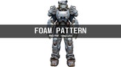 Large Fallout Inspired T51 Power Armor Fan Made Costume Patterns for ...