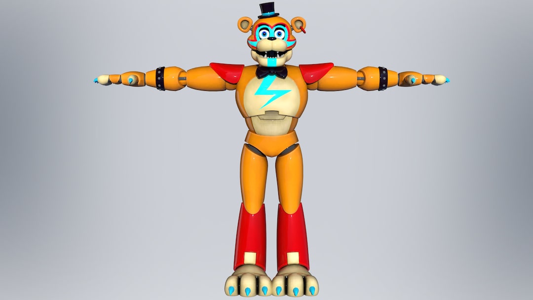 Freddy Security Break Furry Wearable Armor and Helmet Mask Head Custom ...