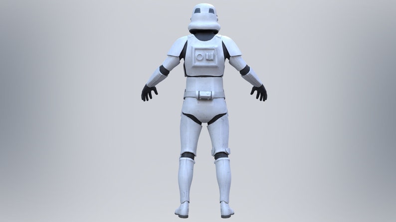 Stormtrooper Imperial Full Body Wearable Armor and Helmet STL Files 3D ...