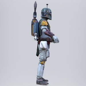 Boba Fett ROTJ Accurate Full Body Wearable Armor and Helmet and Jetpack ...