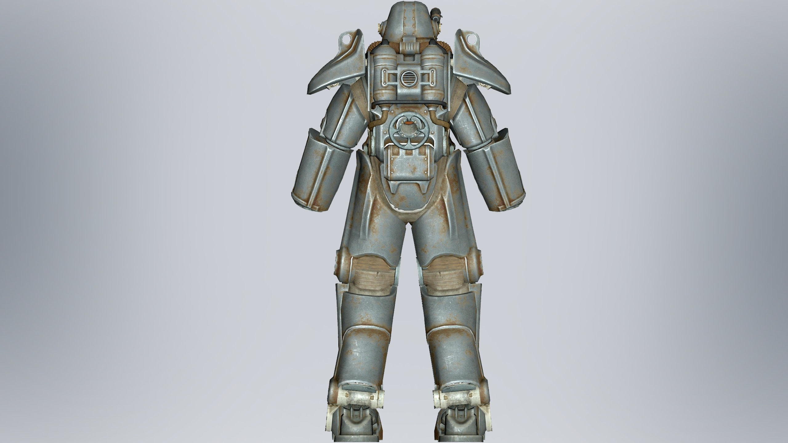 Fallout 4 T-45 Power Armor Full Body Wearable Armor and Helmet 3D Model ...