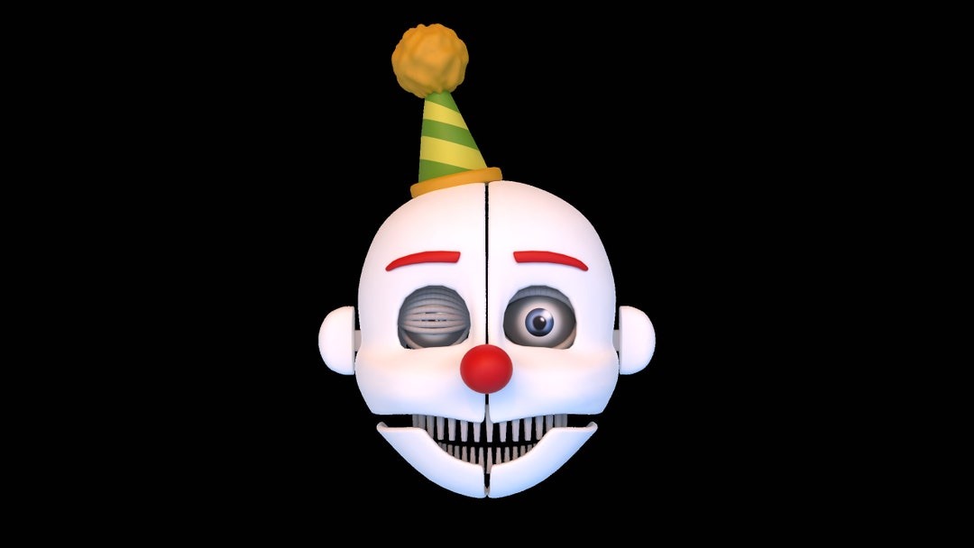 Fnaf Ennard Furry Wearable Helmet Mask Head Custom Ennard Furry Stl Files 3d Model Stl Ennard