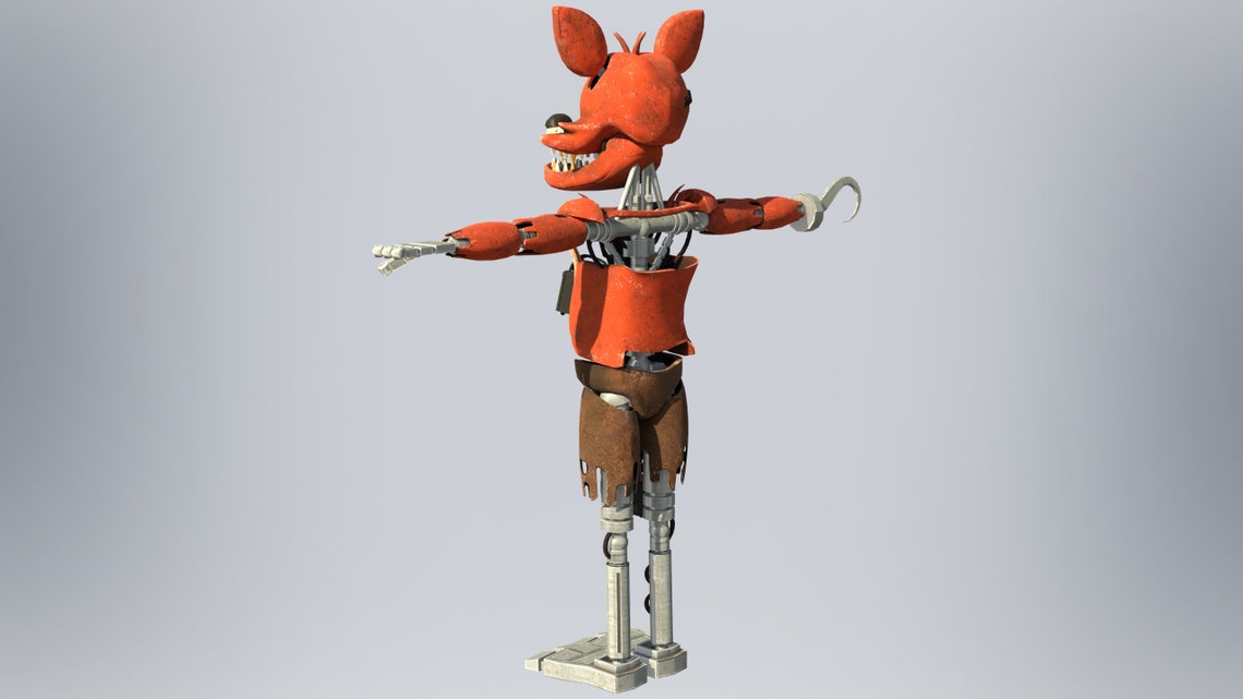 Foxy 1 Furry Wearable Armor and Helmet Mask Custom Full Body Foxy Furry ...