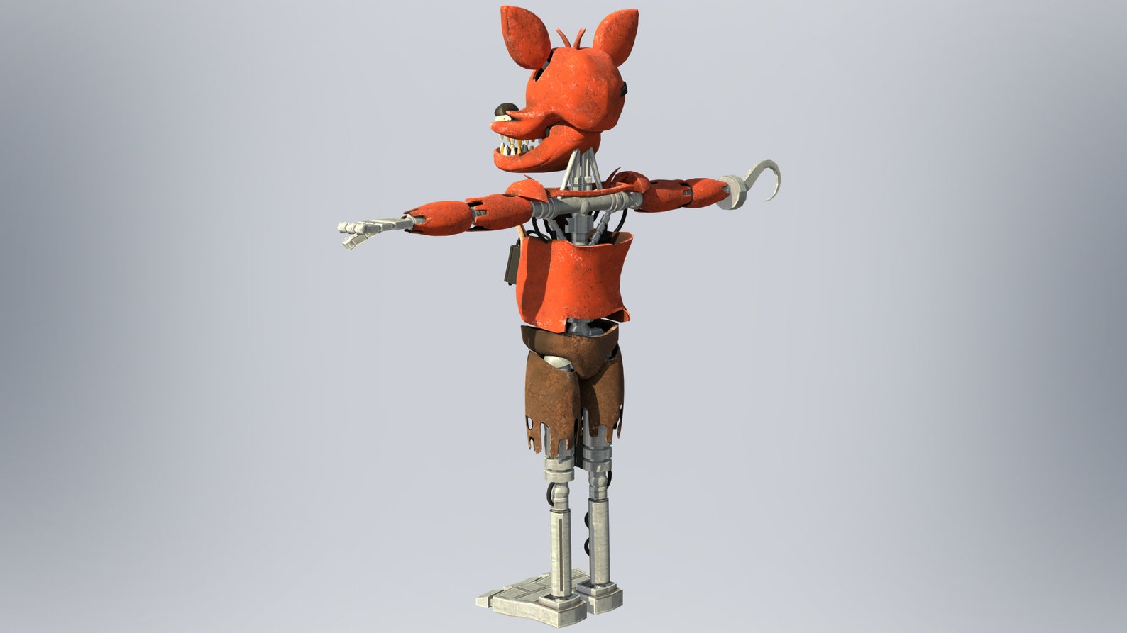 Foxy 1 Furry Wearable Armor and Helmet Mask Custom Full Body Foxy Furry ...