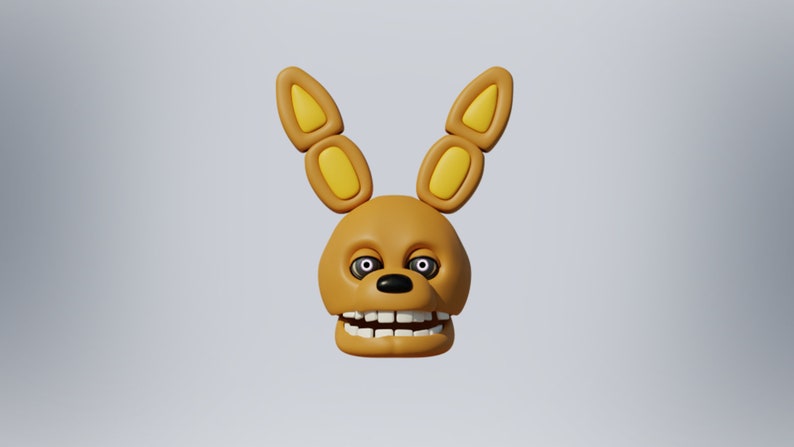 FNAF Spring Bonnie Movie Version Wearable Head Helmet Mask Fnaf ...
