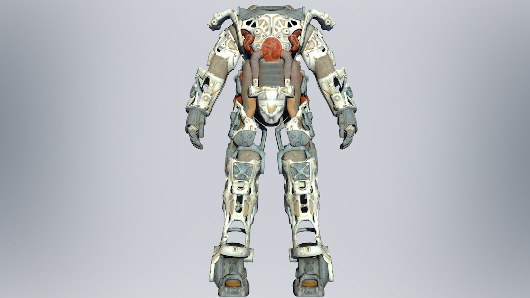 Fallout Power Frame Armor Full Body Wearable Armor 3D Model STL Files ...