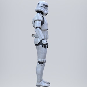 Stormtrooper Accurate Imperial Full Body Wearable Armor and Helmet STL ...