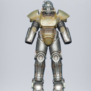 Fallout T-51B Power Armor Full Body Wearable Armor and Helmet and Jet ...