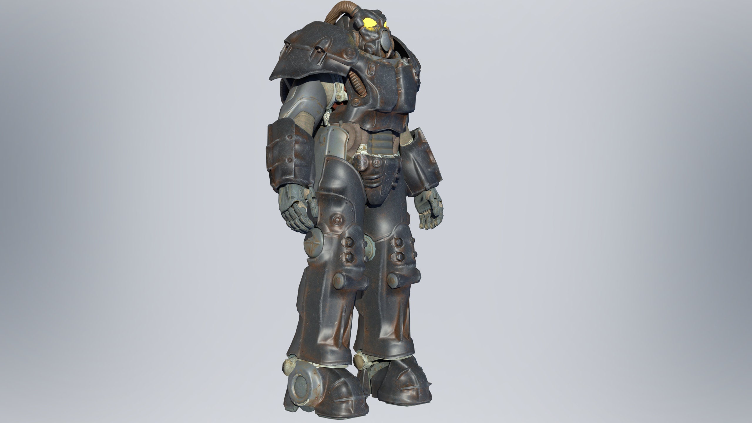 Fallout 4 X-01 Enclave Power Armor Full Body Wearable Armor and Helmet ...