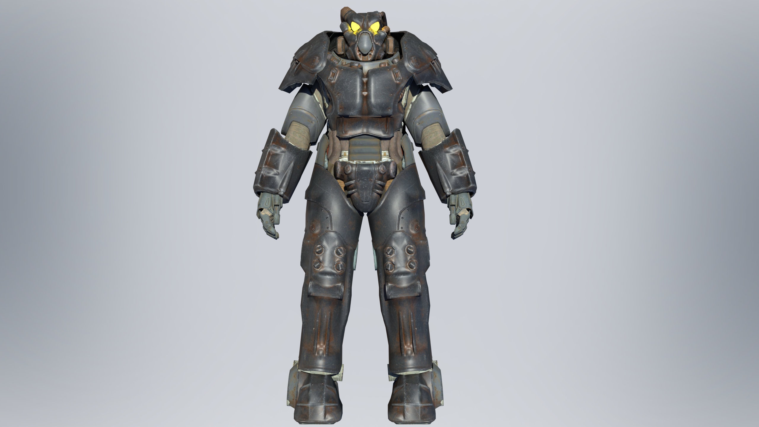 Fallout 4 X-01 Enclave Power Armor Full Body Wearable Armor and Helmet ...