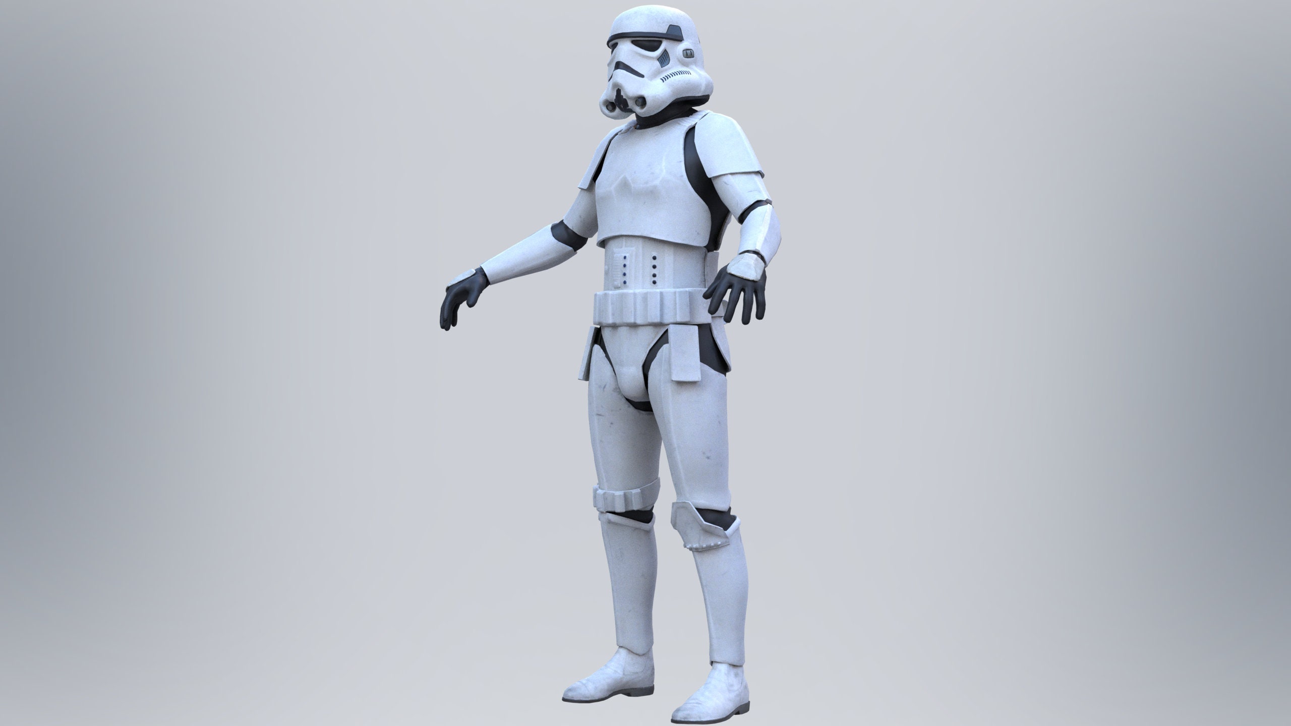 Stormtrooper Imperial Full Body Wearable Armor and Helmet STL Files 3D ...