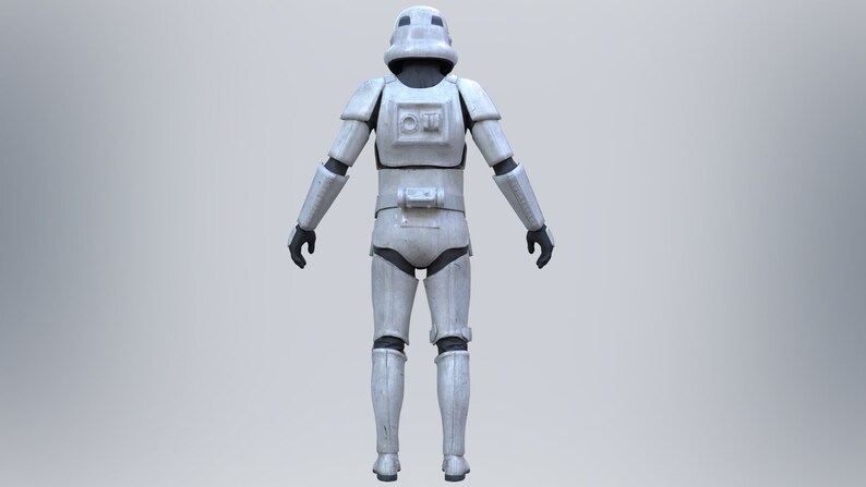Stormtrooper Accurate Imperial Full Body Wearable Armor and Helmet STL ...