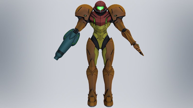 Samus Prime Accurate Full Body Wearable Armor and Helmet STL - Etsy