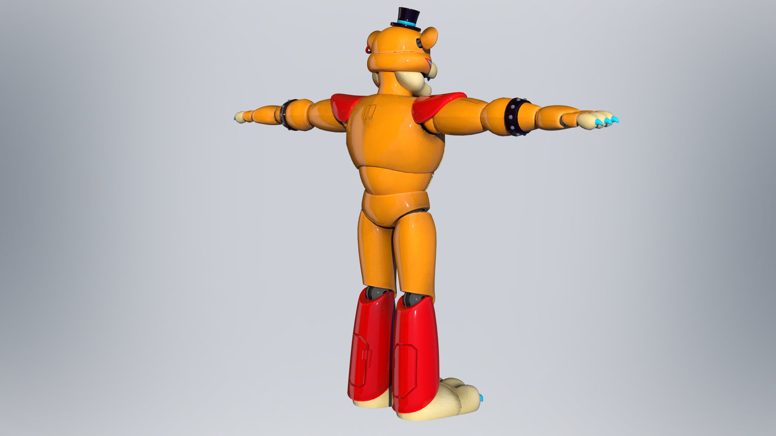 Freddy Security Break Furry Wearable Armor and Helmet Mask Custom Full ...