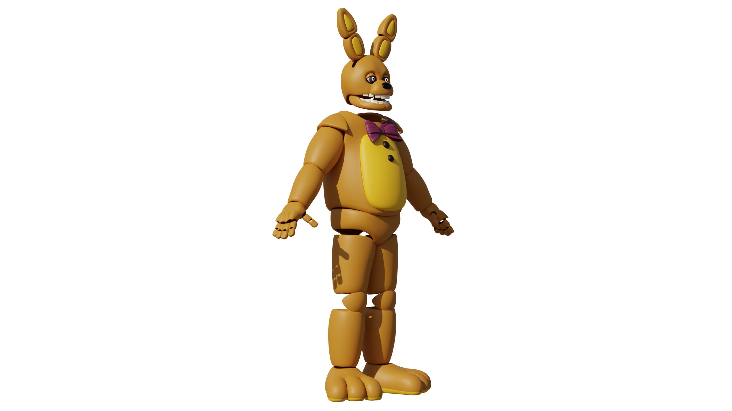 FNAF Spring Bonnie Movie Version Wearable Helmet Mask Template for EVA ...